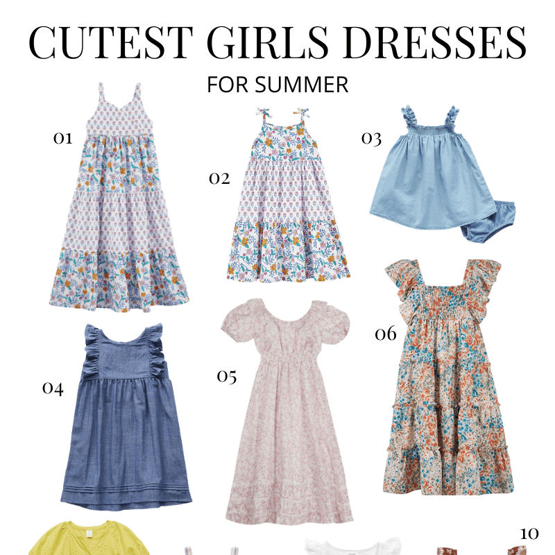 10 high quality girls summer dresses with LOW prices! - Mint Arrow