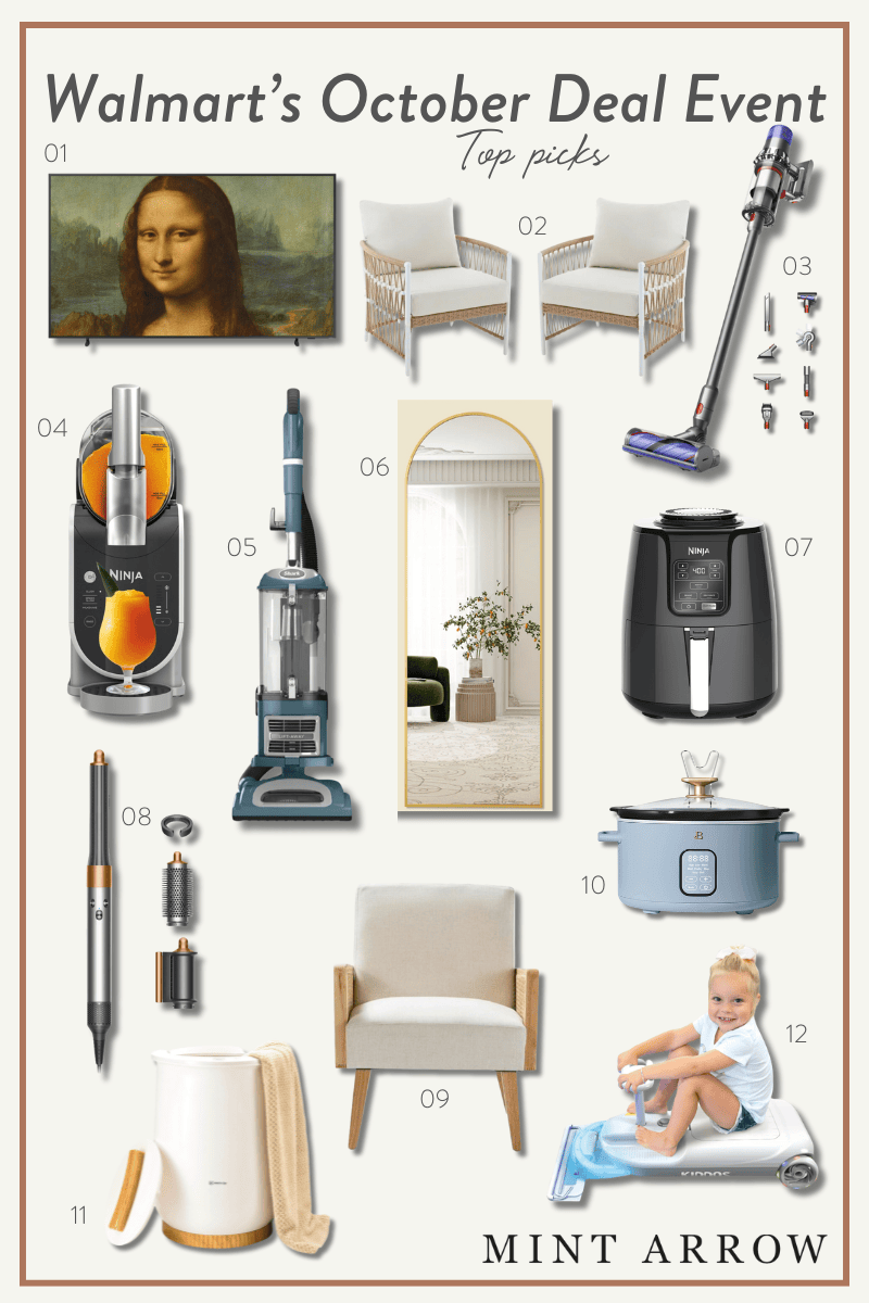 Quick guide: best of Walmart’s October deal event! - Mint Arrow